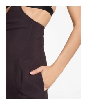 NENSI DOJAKA Cutout Mesh-paneled Minidress