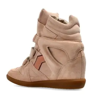 Isabel Marant Étoile Bekett Cut-out Touch-strap Sneakers
