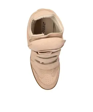 Isabel Marant Étoile Bekett Cut-out Touch-strap Sneakers