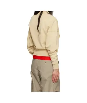 Isabel Marant Étoile Ross Half-zip Sweatshirt - Nude