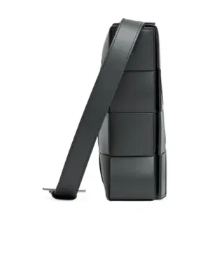 Bottega Veneta Maxi Cassette Cross Body Bag - Stone Grey