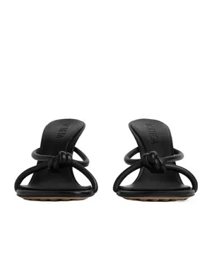 Bottega Veneta Blink Heeled Mules - Black