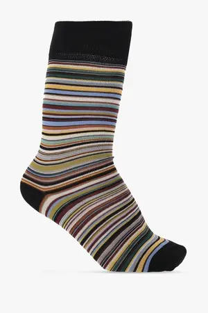 Paul Smith Striped Three-pack Socks