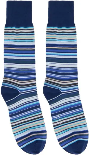 Paul Smith Striped Three-pack Socks