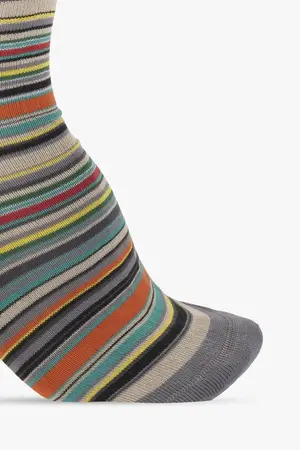 Paul Smith Striped Three-pack Socks