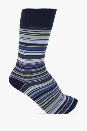 Paul Smith Striped Three-pack Socks