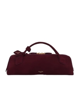 Alaïa Teckel Zipped Clutch Bag - Red