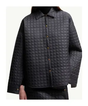 Moncler Square-quilted Reversible Padded Shirt