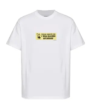Carhartt Wip Bumper Stickers Graphic T-shirt - White