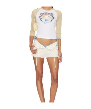 Casablanca Printed Crew Neck T-shirt