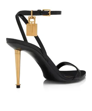 TOM FORD Padlock Pointy Sandals