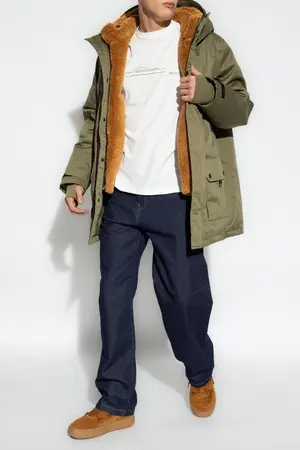 Carhartt Work In Progress Logo Patch Wide Leg Jeans