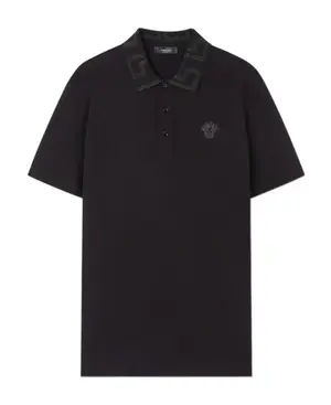 Versace Medusa Patch Polo Shirt