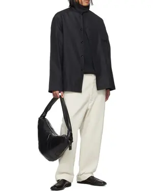 LEMAIRE Square Toe Slip-on Loafers