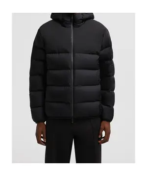 Moncler Vermount Zip-up Hooded Puffer Jacket