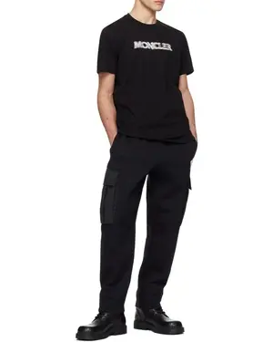 Moncler Logo Printed Crewneck T-shirt