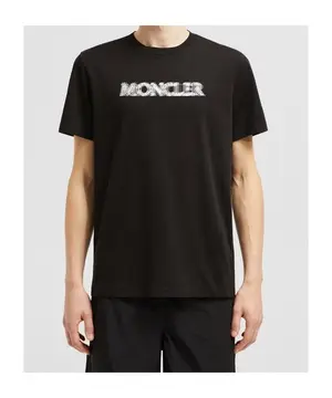 Moncler Logo Printed Crewneck T-shirt