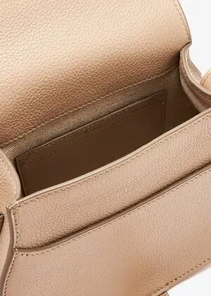 Chloé Marcie Small Crossbody Bag - Taupe