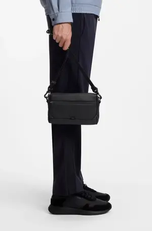 Hugo Boss Zip Pocket Messenger Bag