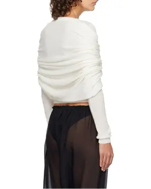 Paloma Wool Cowl-effect Knitted Top