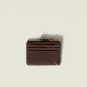 Miu Miu Nappa Leather Card Holder