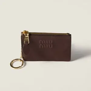 Miu Miu Nappa Leather Card Holder