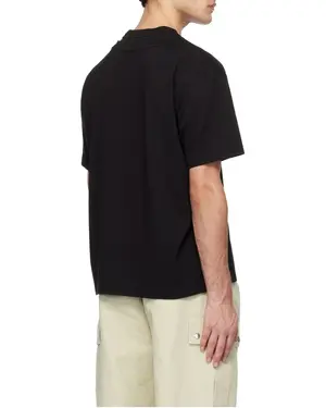 Moncler Double Collar Cotton T-shirt