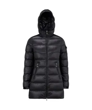 Moncler Glements Hooded Mid-length Down Jacket