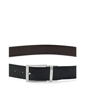 Hugo Boss Leather Buckle Belt