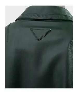 Prada Leather Coat