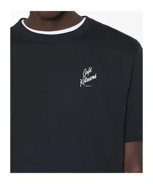 Maison Kitsuné Café Kitsuné Logo T-shirt