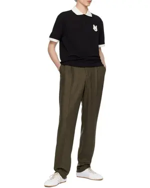 Moncler Logo Patch Short-sleeve Polo Shirt