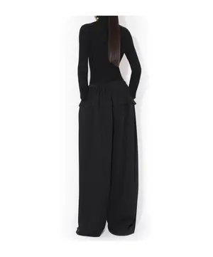 Alaïa Peplum Fleece Pants