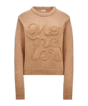 Moncler Logo Intarsia-knit Jumper