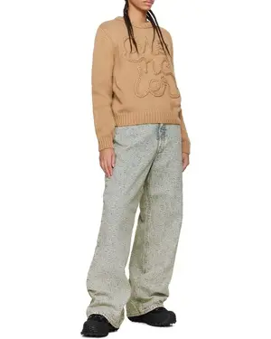 Moncler Logo Intarsia-knit Jumper