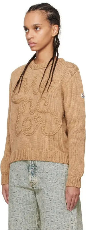 Moncler Logo Intarsia-knit Jumper