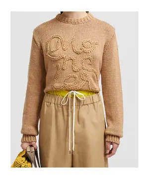 Moncler Logo Intarsia-knit Jumper