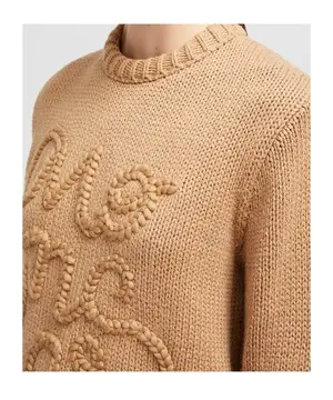 Moncler Logo Intarsia-knit Jumper