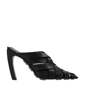 Bottega Veneta Alfie Heeled Mules