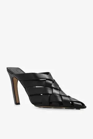 Bottega Veneta Alfie Heeled Mules