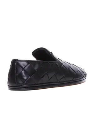 Bottega Veneta Intreccio Slip-on Loafers