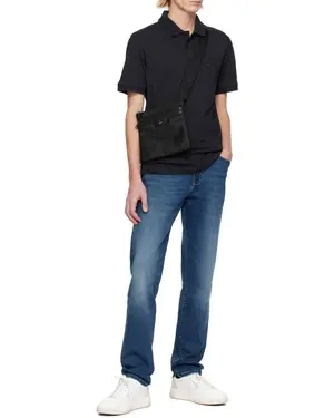 Hugo Boss Logo Patch Short Sleeved Polo Shirt