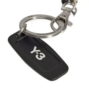 Y3 Logo Plaque Key Chain