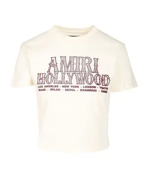 Amiri Hollywood Baby T-shirt - Beige