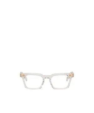 Dita Square Frame Glasses - Transparent