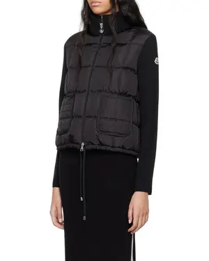 Moncler Zip-up Long-sleeved Cardigan