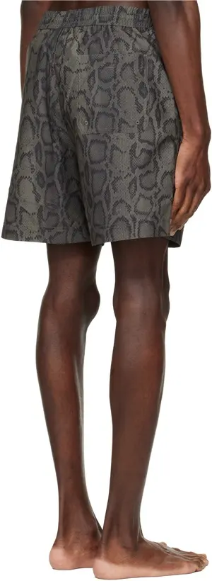 Carhartt Work In Progress Sea Print Swim Shorts