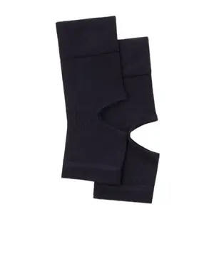 LEMAIRE Cut-out Ribbed Socks - Midnight