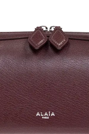 Alaïa Le Teckel Shoulder Bag - Wine Red