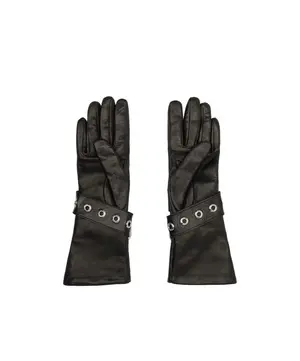 VIVIENNE WESTWOOD Buckle-fastening Leather Gloves